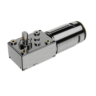 zhaowei 5840 right angle motor 24V DC Metal shell Bldc Motor Worm ...