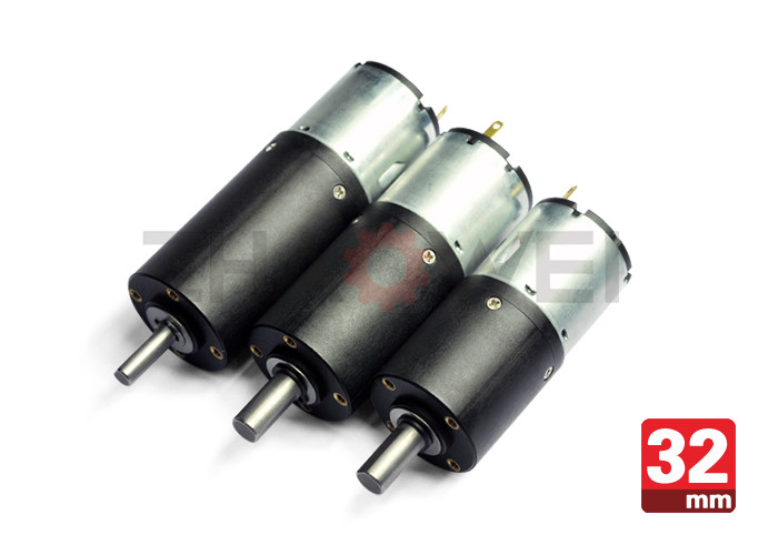 52Rpm 12 V Micro Planetary Gearbox 32mm 715mA Transmission Planetary ...