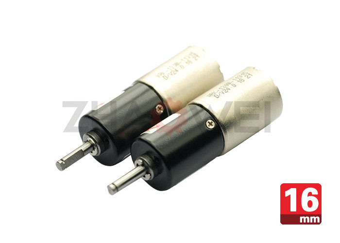 68rpm Rated Speed DC Gear Motor , 9V micro gear motor 96 / 1 Reduction ...